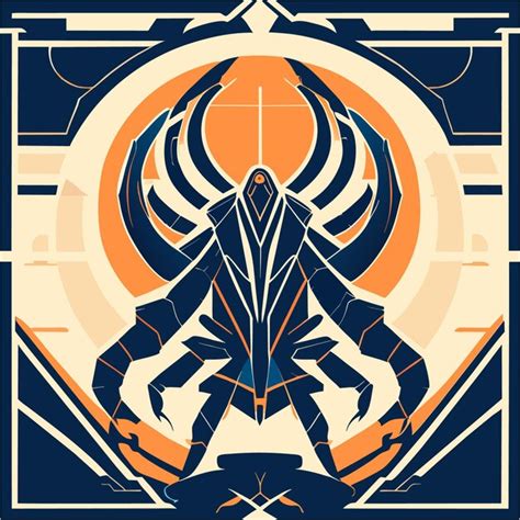 Premium AI Image Ethereal Enigma Evolved A Hand Drawn Flat Design Wonder