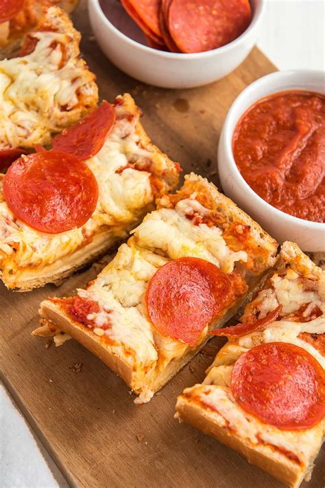 Sliced French Bread Pizza