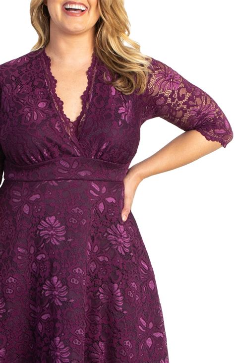 Mademoiselle Lace Cocktail Dress Plus Dressbarn