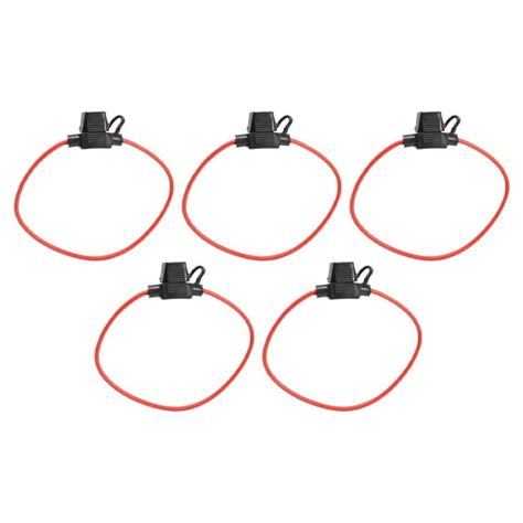 5 Pack Waterproof Inline Fuse Holder 12 Gauge For Awg Wire Cut Off 5 Pack Waterproof Inline Fuse Holder 12 Gauge For Awg Wire Cut Off