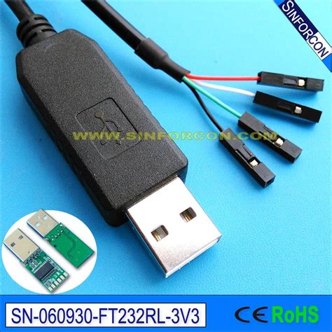 Usb Ttl Serial Cable Debug Cable Console Program Cable Raspberry Pi Ttl 232R Rpi In Computer