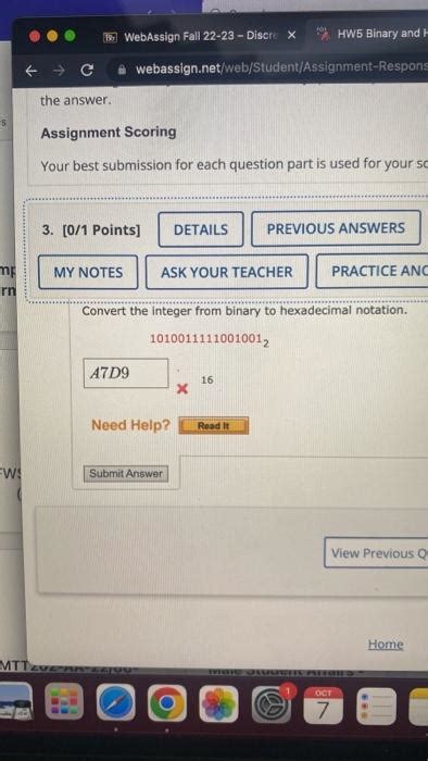 Solved Convert The Following Integers From Binary To Decimal