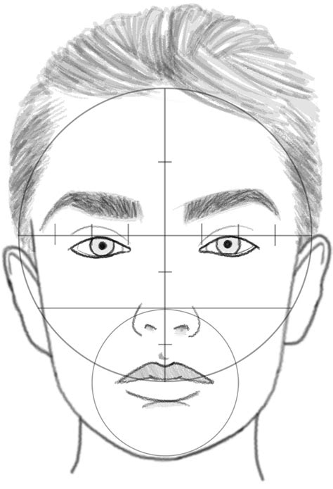 How To Draw A Face In Basic Proportions Drawing Beautiful Female Face Tutorial How To Draw