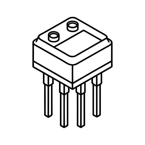 Photo Transistor Outline Line Art 67671616 Vector Art At Vecteezy