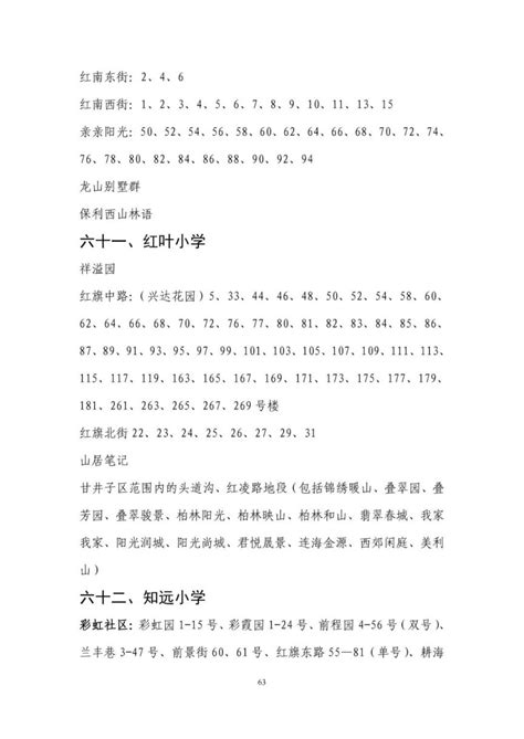 2023大连甘井子区学区划分 大连本地宝