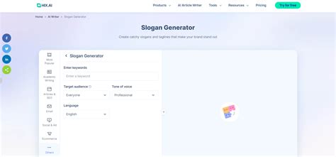 10가지 최고의 슬로건 생성기 귀하의 브랜드를 위한 무료 슬로건 생성기 Hix Ai