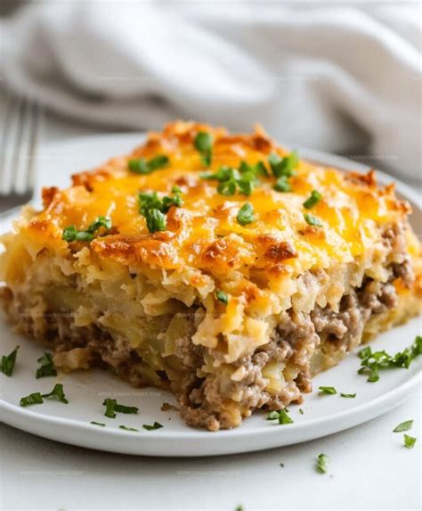 Cozy Hamburger Hash Brown Casserole Recipe For Dinner Joy Dining At Home