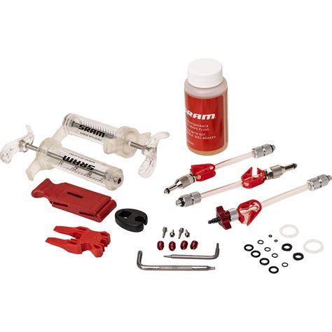 Sram Pro Dot V2 Hydraulic Brake Bleed Kit Components