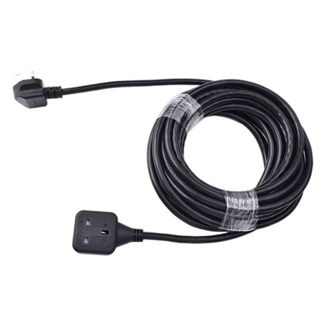 British Ukck Approval 3 Pin Plug Power Extension Cord With Socket British Power Cord And 3 Pin