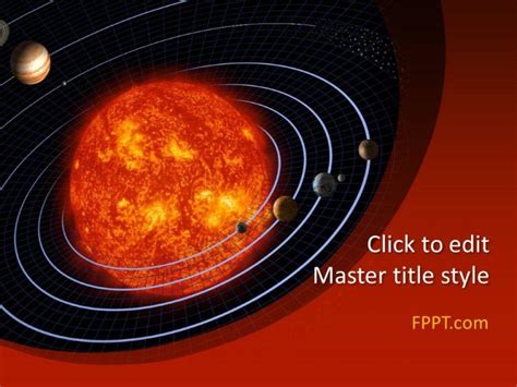 Free Solar System PowerPoint Template Presentation Slides