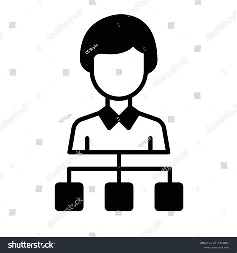 employability half glyph vector icon which stock vector royalty free