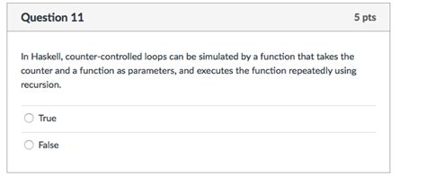 Solved In Haskell Counter Controlled Loops Can Be Simulated