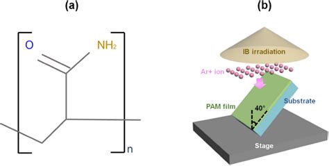 A Chemical Molecular Structure Of The Polyacrylamide Used In This Download Scientific Diagram