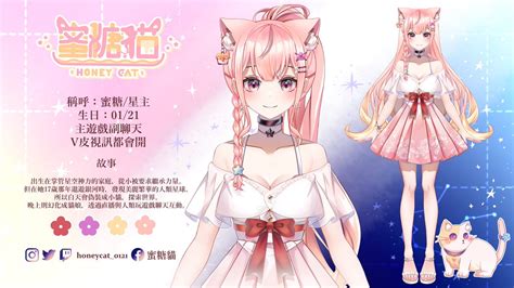 Honeycat蜜糖貓⭐️twitch實況主 On Twitter 蜜糖貓live2d公開 ️無初配信 繪製麻麻⭐️yopinlee