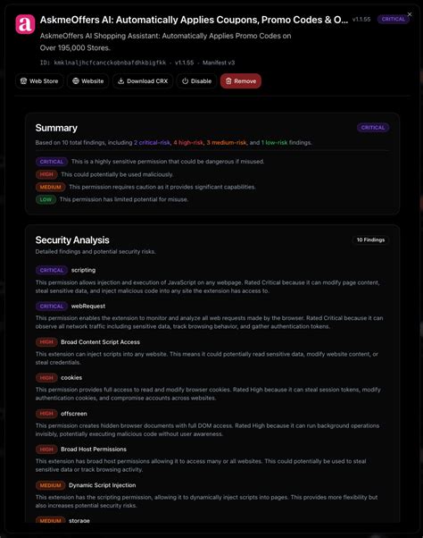 Home Extension Auditor