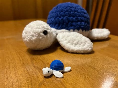 Crochet Turtle 3d Scan Replica By Shizmo36 Makerworld