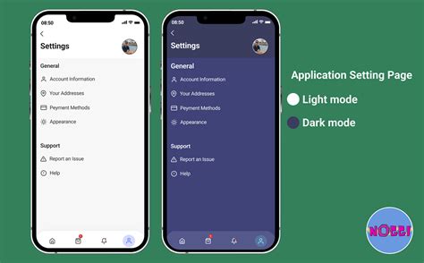 Application Setting Page Ui Desgin Behance