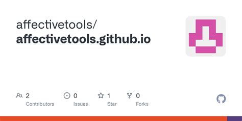 Github Affectivetools