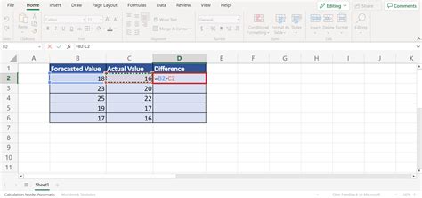 How To Calculate Root Mean Square Error In Excel Sheetaki