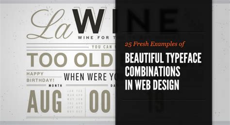 25 Fresh Examples Of Beautiful Typeface Combinations In Web Design Codrops