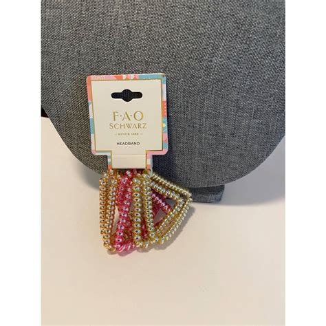 Generic Fao Schwarz Metallic Triangle Hair Coils Grailed
