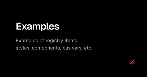 examples shadcn svelte