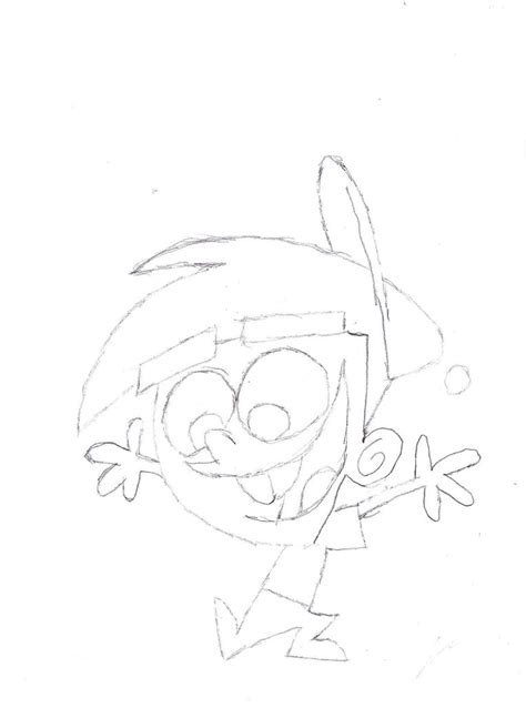 Timmy Turner Drawing By Arcsara On Deviantart
