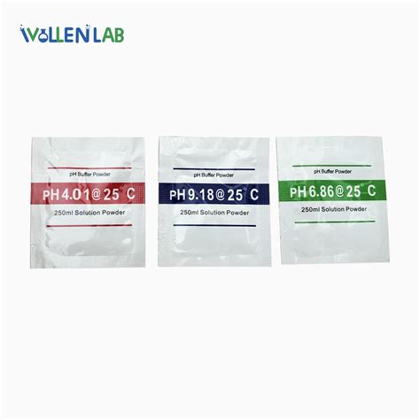 3 Bags Set 3 Calibration Point 4 01 6 86 9 18 Ph Buffer Powder For Ph Meter Calibration Solution