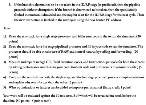 Performance Modelling Risc V Processor This Project