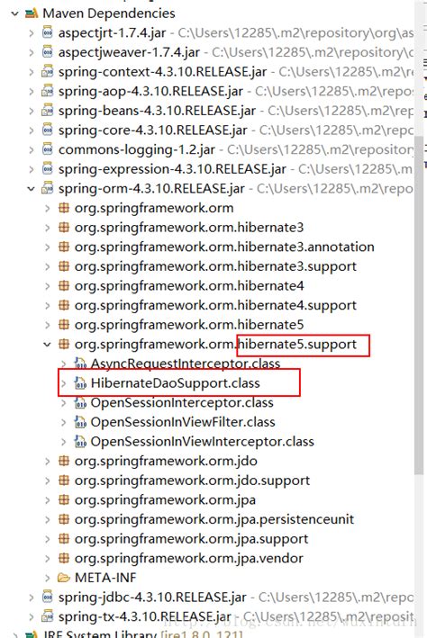 Spring集成hibernate503 Hibernatedaosupportcannot Override The Final