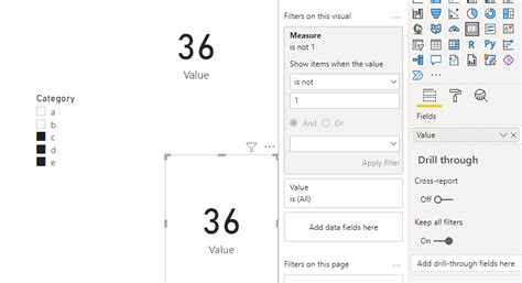 solved card visual does not filter by measure microsoft fabric community