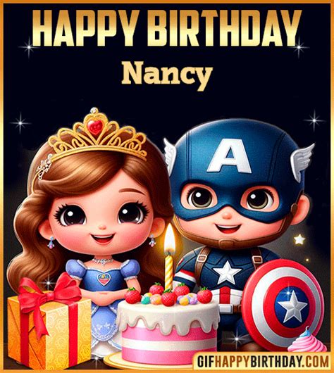 🎉 Happy Birthday Nancy  🎂 Funny And Personalized Animated Wishes