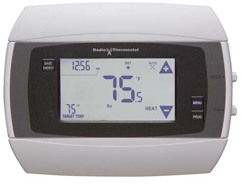 Radio Thermostat Ct50 7 Day Programmable Thermostat Wifi Enabled Ios And Android App Controls