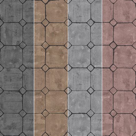 3d Model Mrf Pavement Set04 Vr Ar Low Poly Cgtrader
