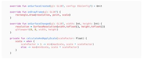 OpenGL On Android Basics And Gesture Handling Iteo