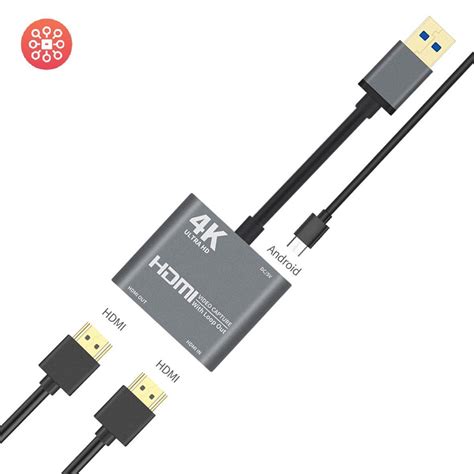 Hdmi P K Hdmi Video Capture Card For Usb Video Capture Card TA Shopee Thailand