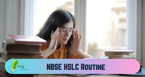 Nbse Hslc Routine 2025 Nagaland 10th Time Table
