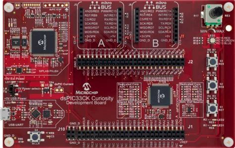 dspic33ck curiosity development board