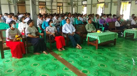 ဇီးကုန်းမြို့နယ်တွင် မြို့နယ်အဆင့်ကျောင်းကျန်းမာရေး သီတင်းပတ်လှုပ်ရှားမှု ကဗျာ၊ စာစီစာကုံး၊ ပန