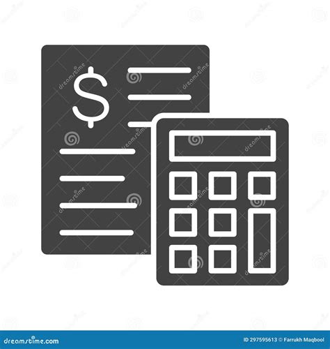 Calculations Icon In Trendy Design Style Calculations Icon Isolated On