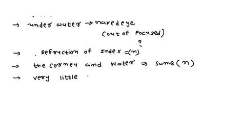 SOLVED Objects Viewed Under Water With The Naked Eye Appear Blurred And Out Of Focus A Scuba