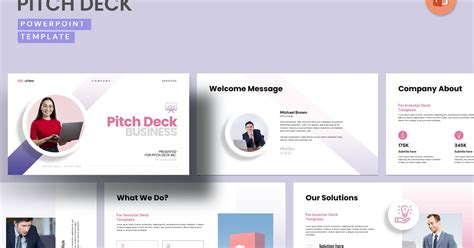 Шаблон Powerpoint для инвесторов Шаблоны презентаций Включая