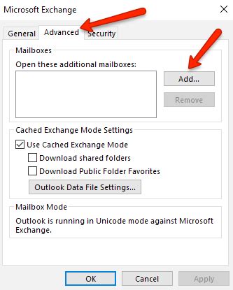 How To Add A Shared Mailbox In Outlook Windows Administrative Innovation And Technology