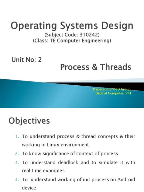 Unit 2 Process And Threads Pdf Thread Computing Process Computing