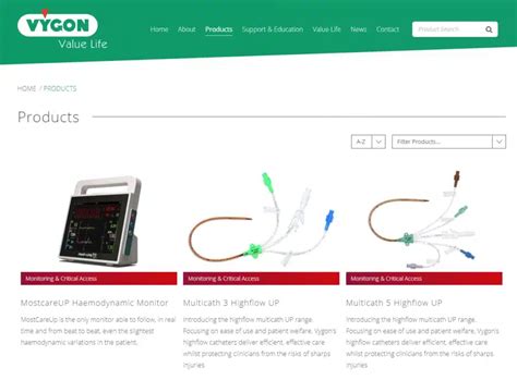 Vygon Product Catalogue Management And Gigital Tools Team Bison