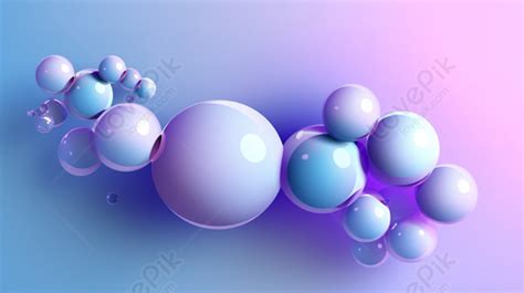 보라색 파란색 색조 3d 벡터 포스터 배경이 있는 그라데이션 구 버블 3d 배경 버블 배경 구 배경 이미지 Hd 3d 버블 구 배경 사진 무료 다운로드 Lovepik