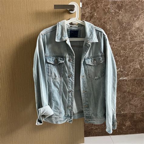 Zara Mens Denim Jacket Mens Fashion Coats Jackets And Outerwear On
