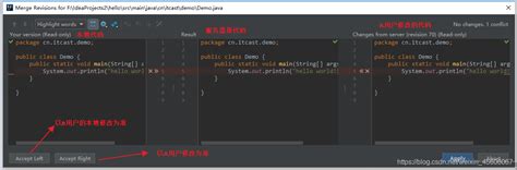 Idea解决svn的代码冲突idea解决svn冲突 Csdn博客