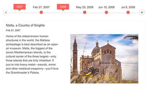 Jquery Timeline Widget Kendo Ui For Jquery
