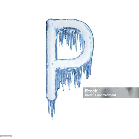 흰색 배경에 고립 된 푸른 녹는 얼음으로 만든 알파벳 문자 P 녹기에 대한 스톡 사진 및 기타 이미지 녹기 얼음 컴퓨터 글자 Istock